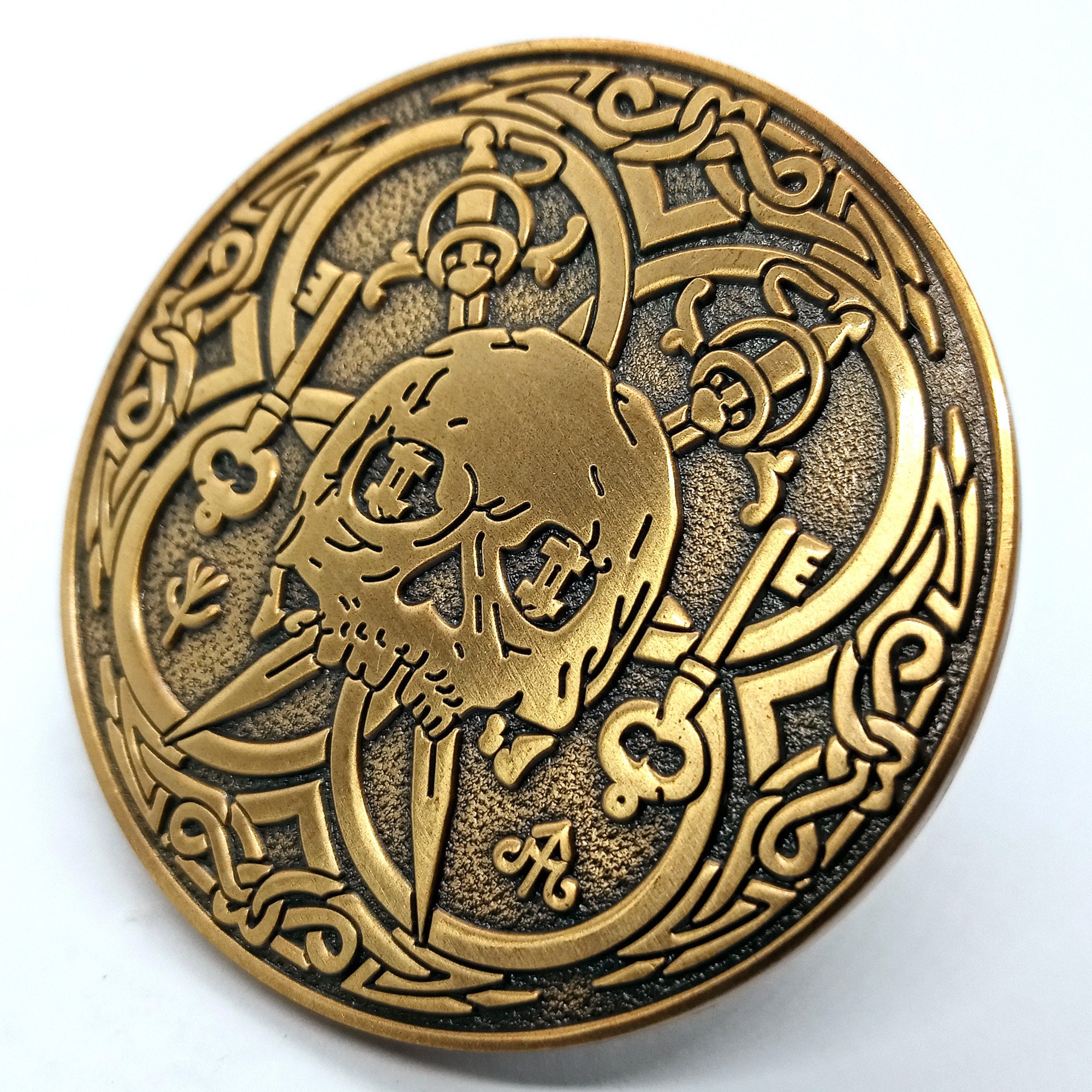 DND ROGUE COIN, Large Dungeons and Dragons Charachter Coin D20 Rpg - Etsy