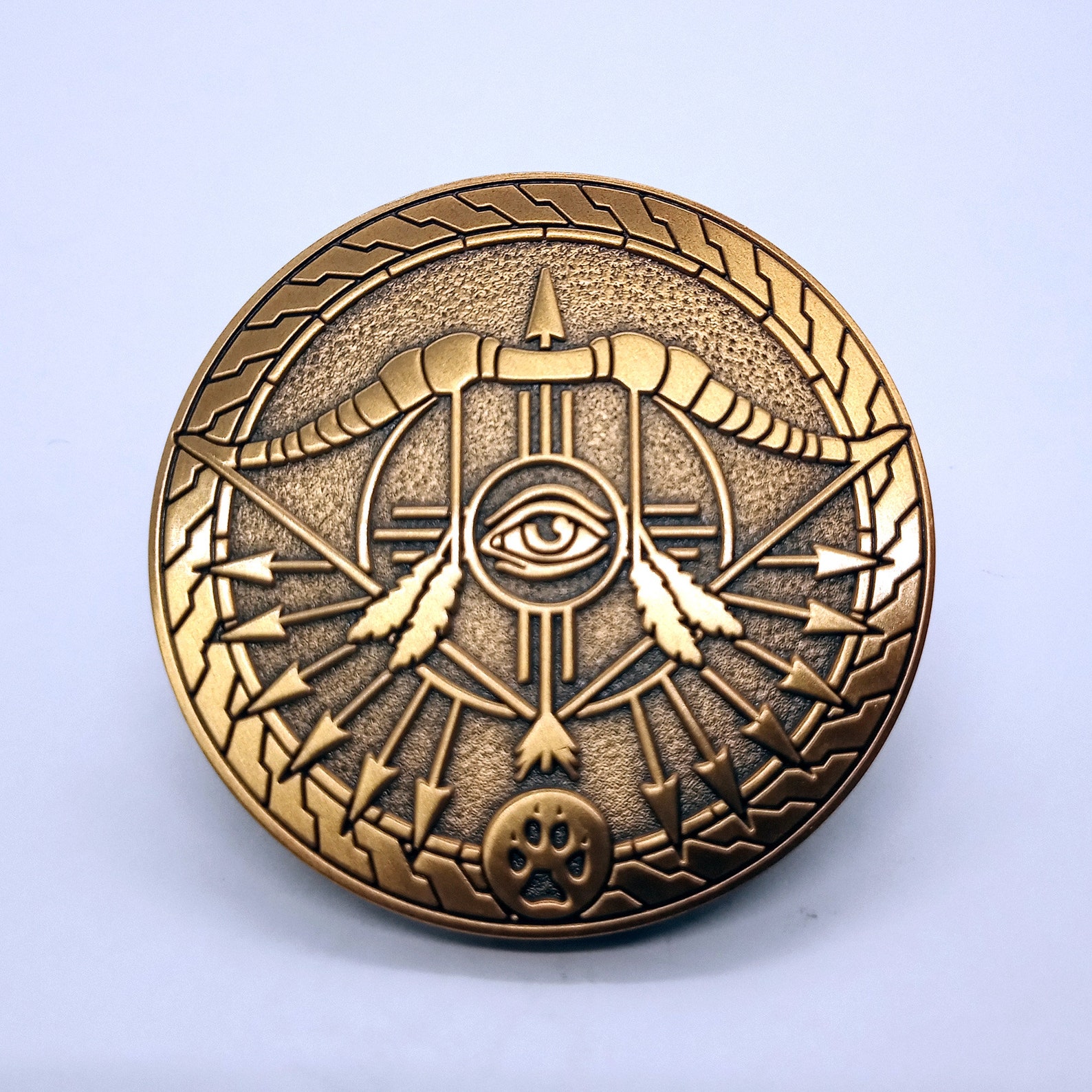 DND RANGER COIN, Large Dungeons and Dragons Charachter Coin D20 Rpg - Etsy