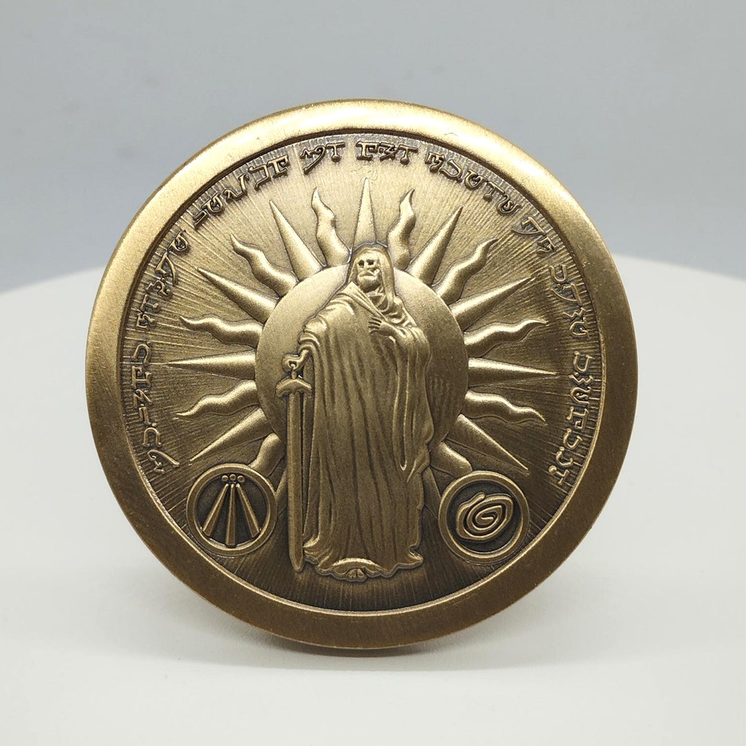 Coin of Light Treasure Coin Dungeons and Dragons- Rpg Narritve Coins - Etsy