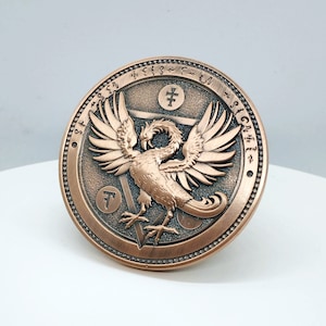 Death and Rebirth Treasure Coin Dungeons and Dragons- Rpg Narritve ...