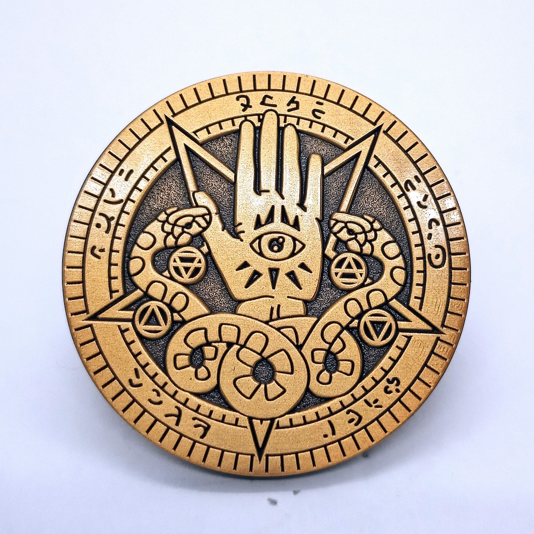 DND WARLOCK PIN, Dungeons and Dragons Charachter Enamel Pin D20 Rpg - Etsy