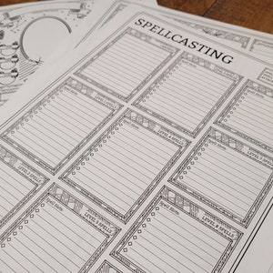 Custom Rogue Character Sheet for D&D digital - Etsy