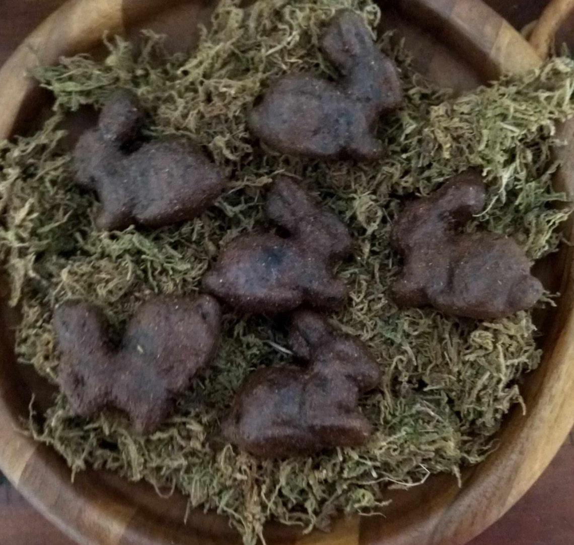 SIX Primitive Grungy Grubby Mini Bunny Rabbit Bowl Filler Shelf Fillers ...