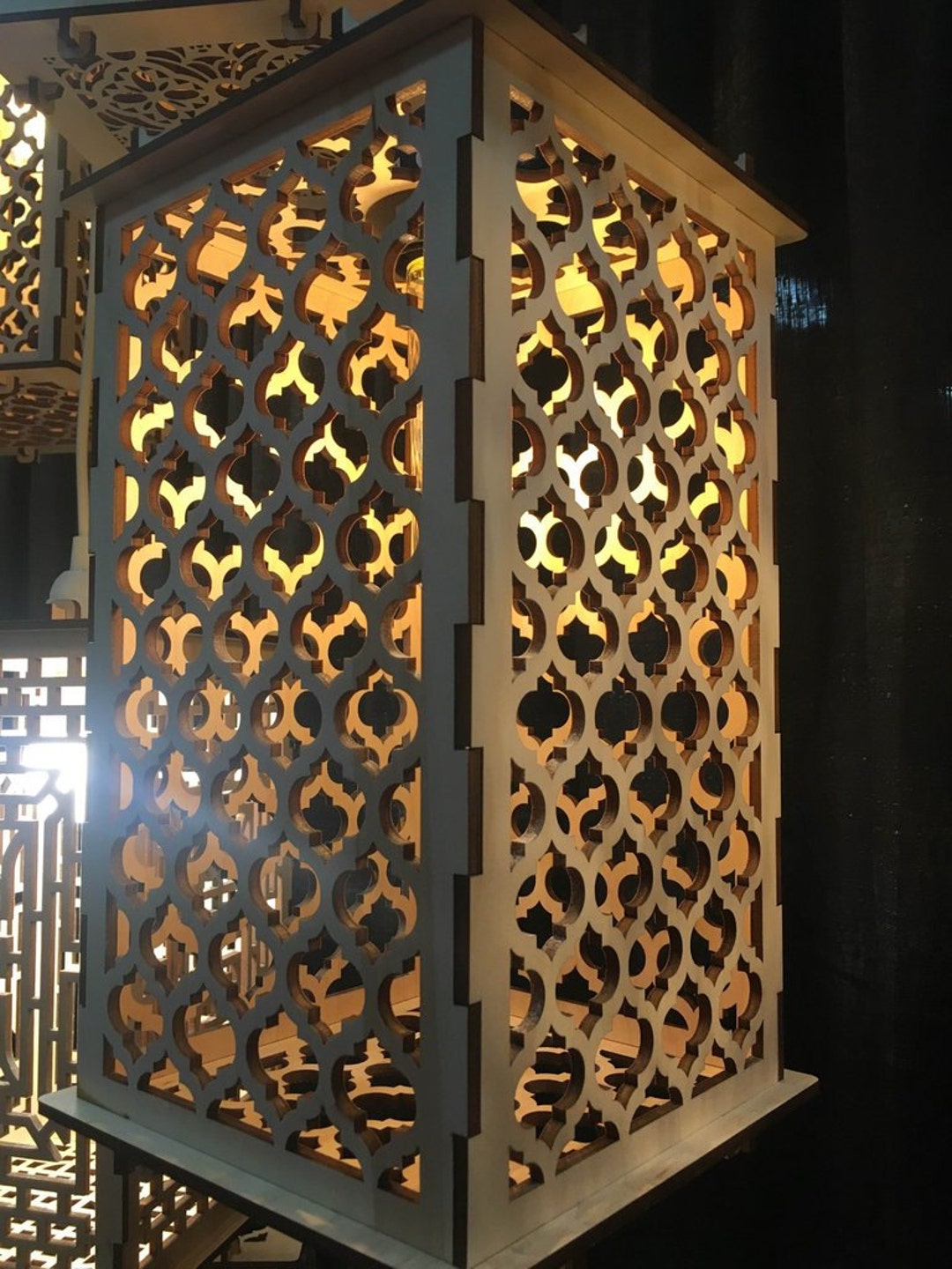 Moroccan Pattern Lantern - Etsy
