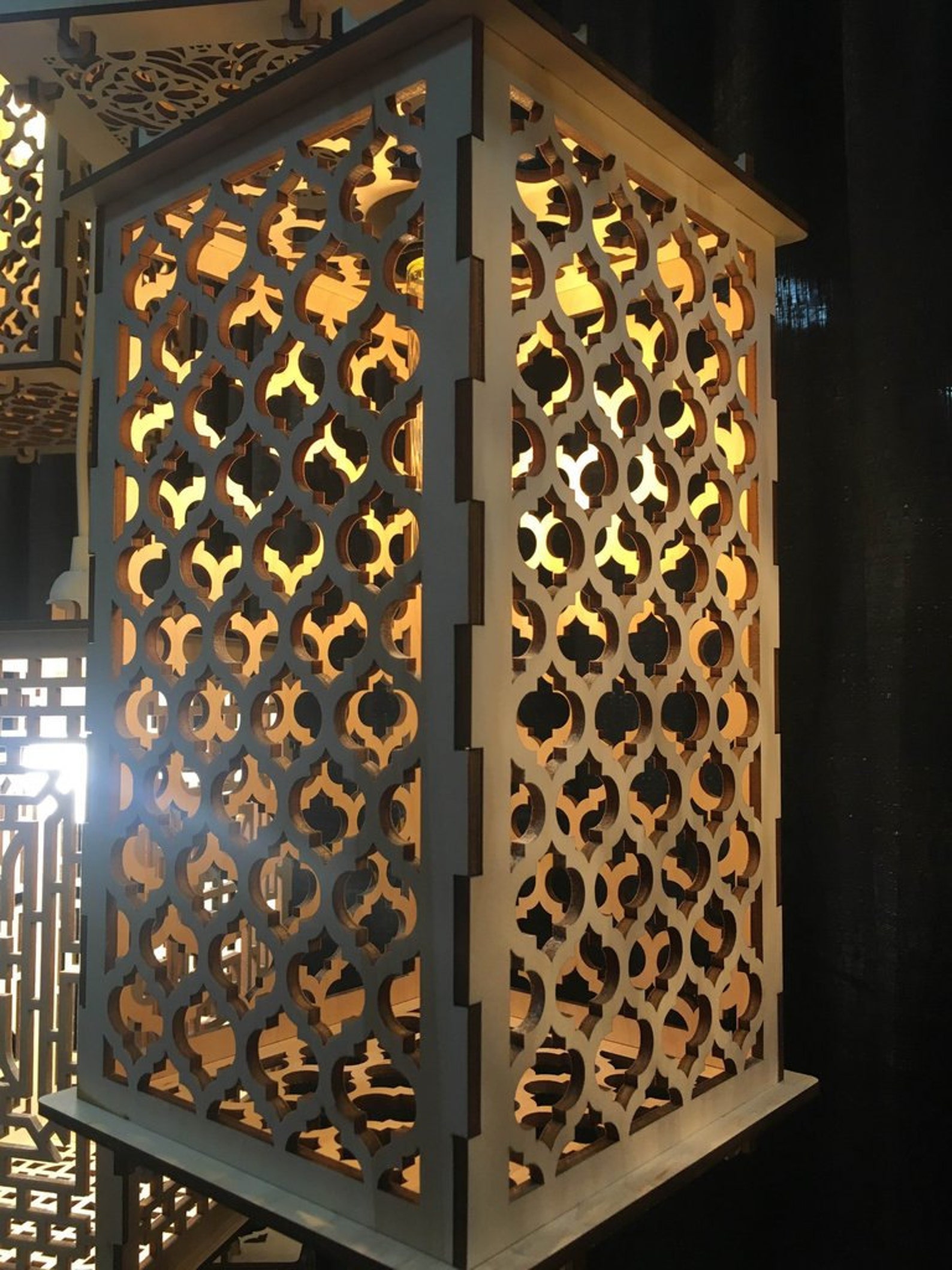 Moroccan Pattern Lantern - Etsy