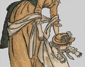 People cross stitch | Etsy