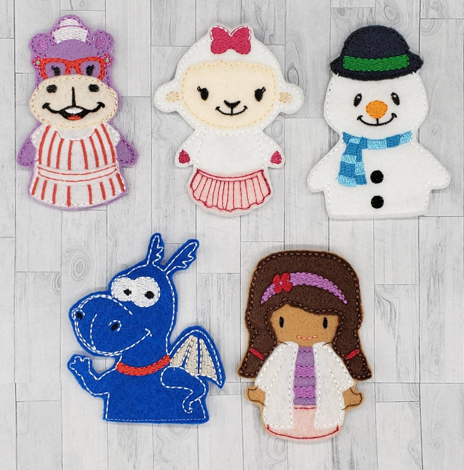 Puppets Toys Toys & Games Cake Topper DIY Magnet SALE Doctor Felt ...