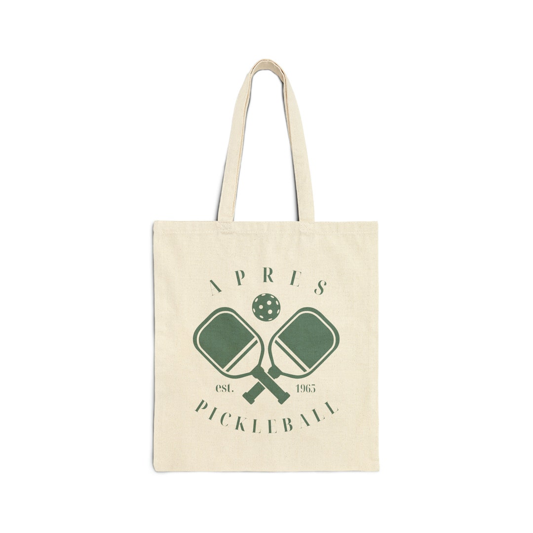 Apres Pickleball Canvas Tote - Etsy