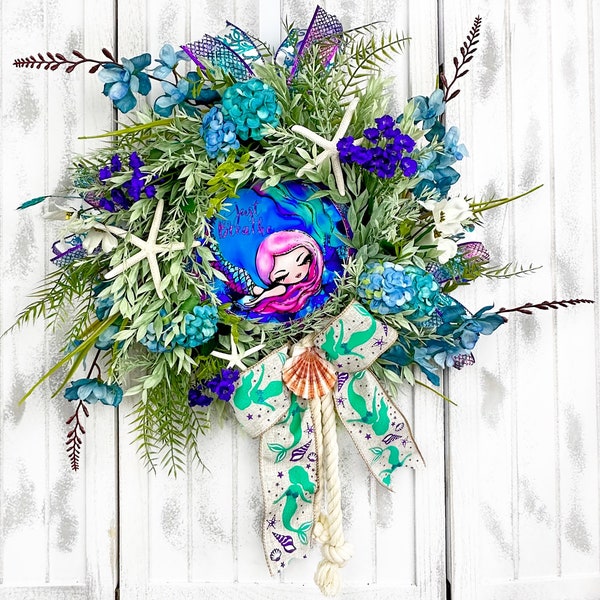 Mermaid Wreath - Etsy