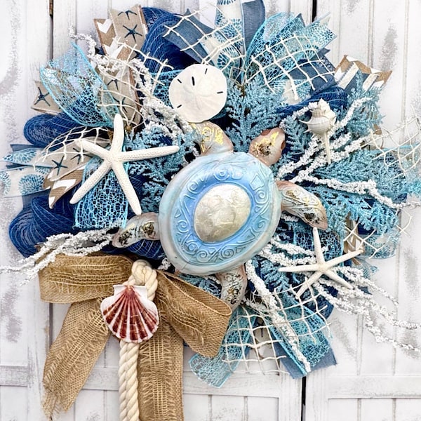 Sea Shell Wreath - Etsy