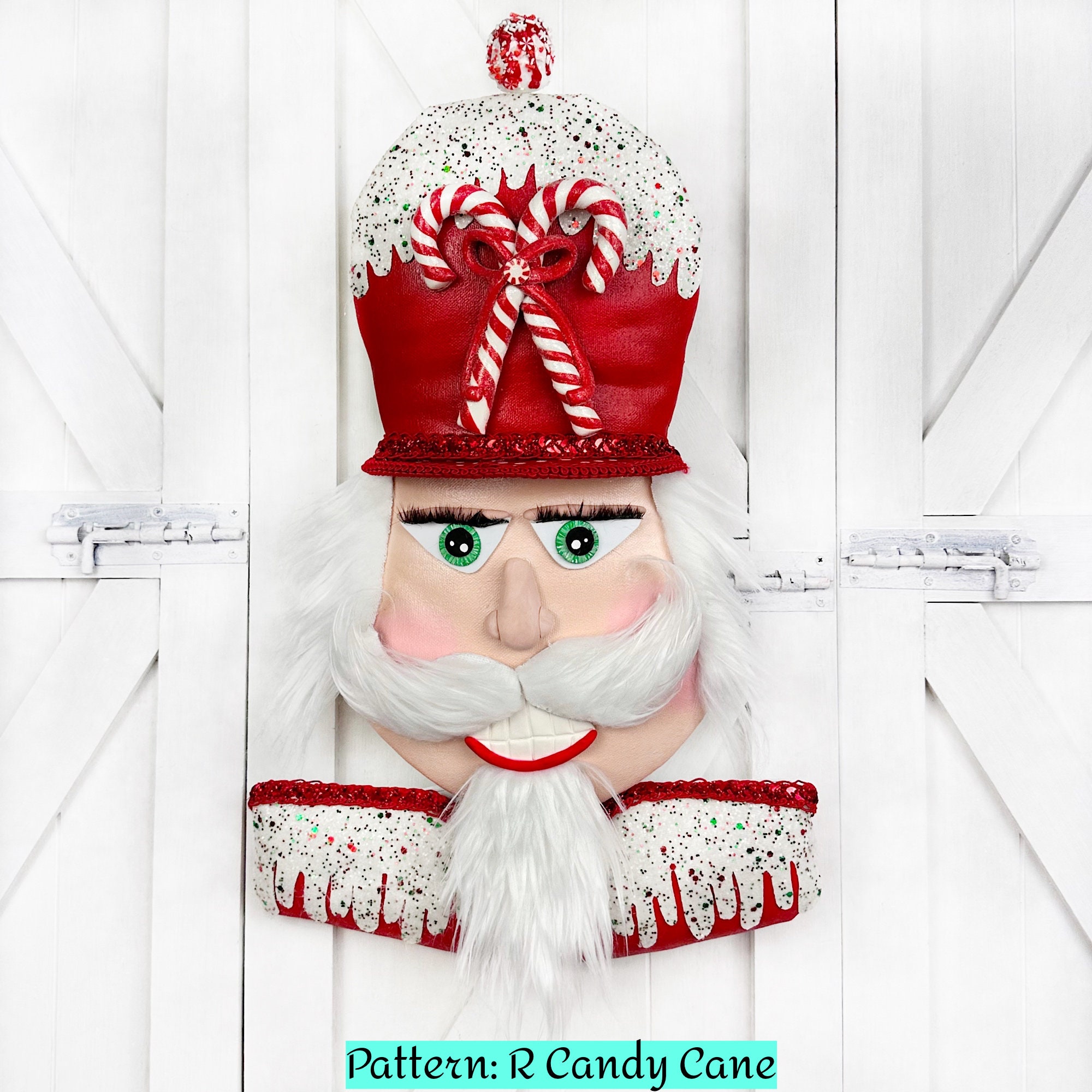 Handmade Nutcracker Wreath Attachment, Christmas Door Decor - Etsy