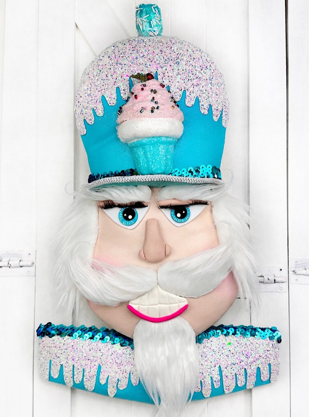 Candy Land Nutcracker Wreath Attachment, Several Christmas Designs With ...
