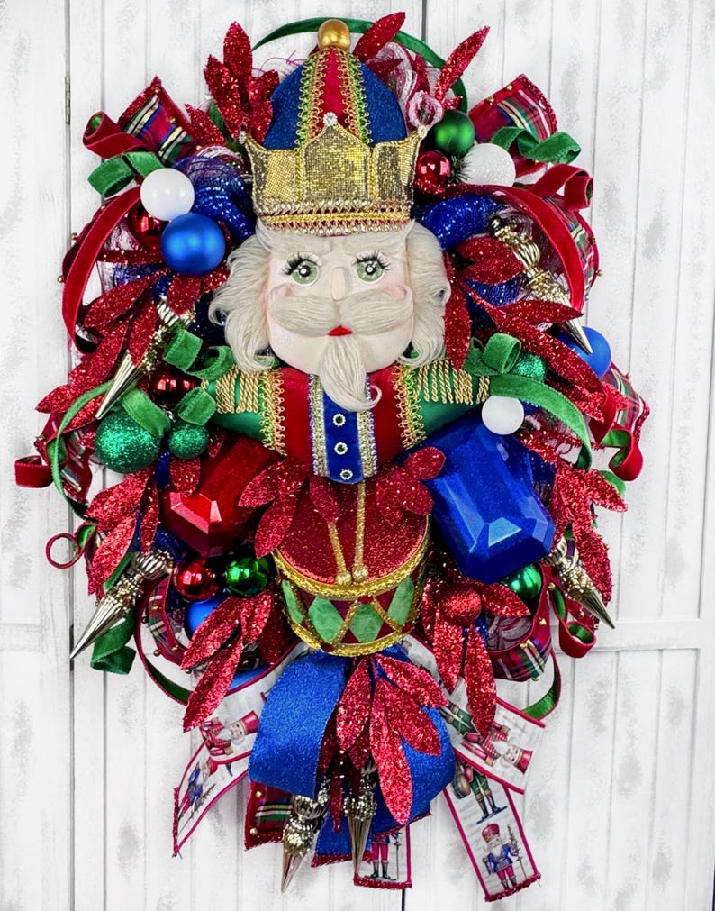 2 Options: Regal Nutcracker Attachment or Deluxe Jeweled Nutcracker ...