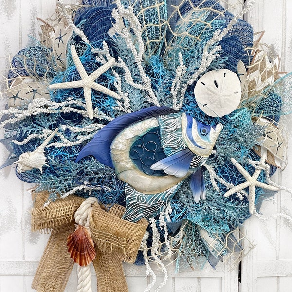 Nautical Wreath - Etsy