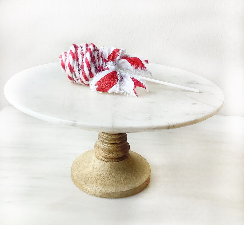 Faux Peppermint Candy Cane Lollipops Christmas Decorations For Etsy