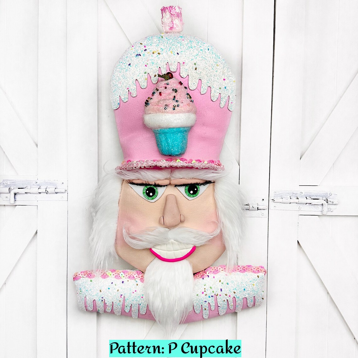 Candy Land Nutcracker Wreath Attachment, Several Christmas Designs With ...