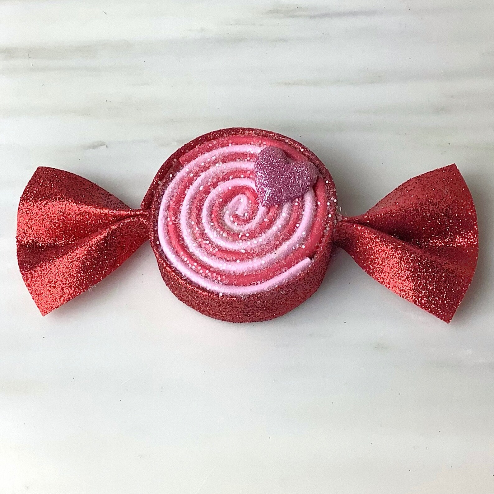 Red & Pink Valentines Foam Candy Piece and Lollipops With | Etsy