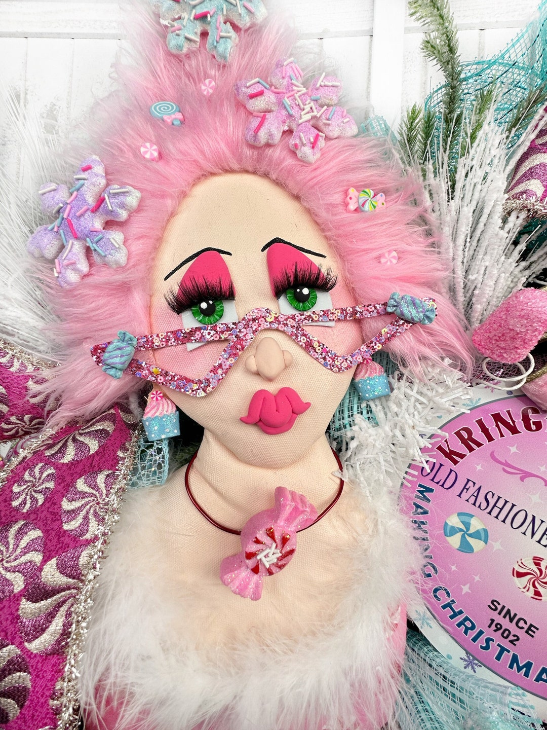 2 Options: Kringle Attachment or Deluxe Mrs. Kringle Candy Land ...