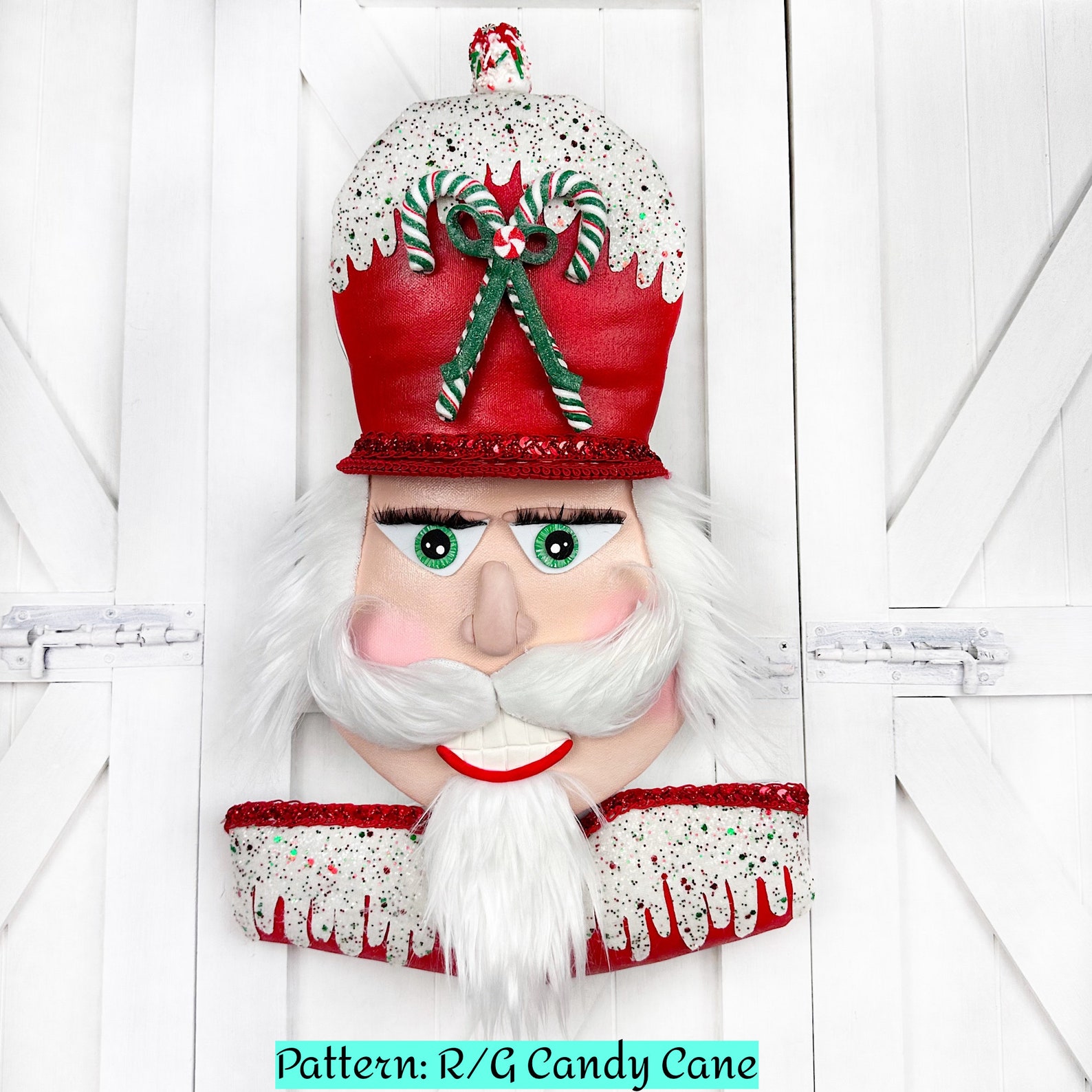 Candy Land Nutcracker Wreath Attachment, Several Christmas Designs With ...