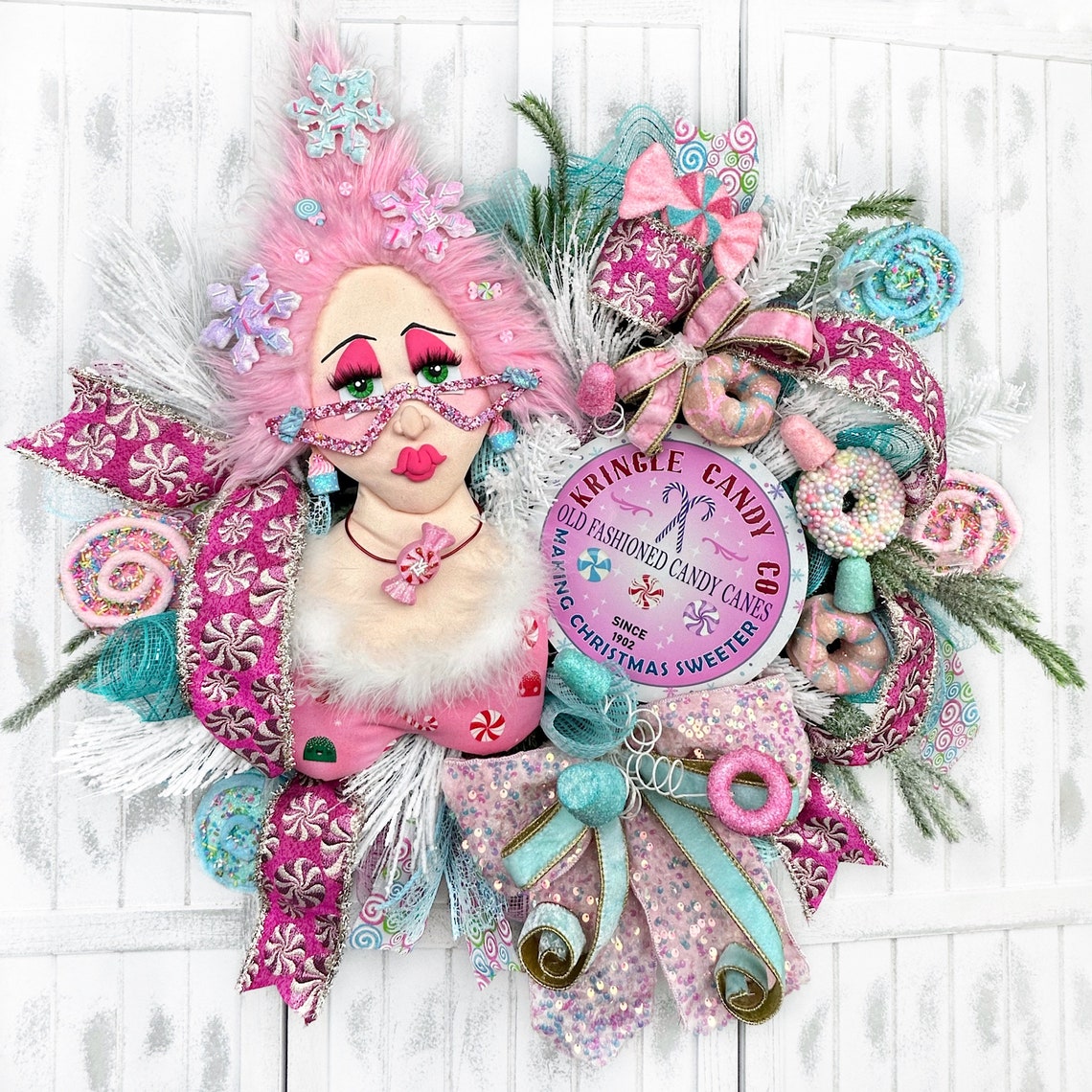 2 Options: Kringle Attachment or Deluxe Mrs. Kringle Candy Land ...