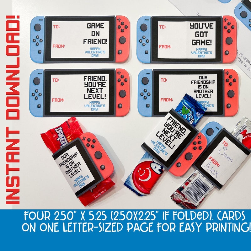Game Controller Card - Etsy