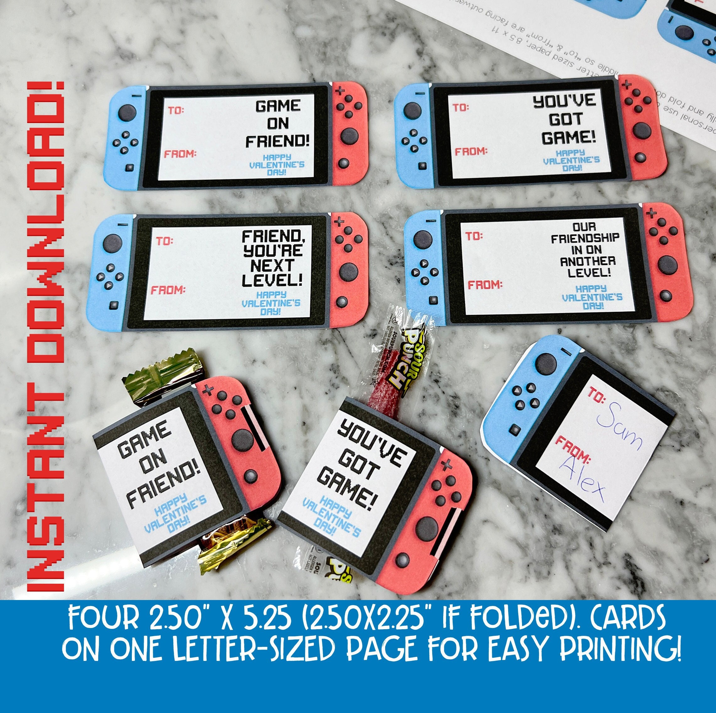 Nintendo Valentines