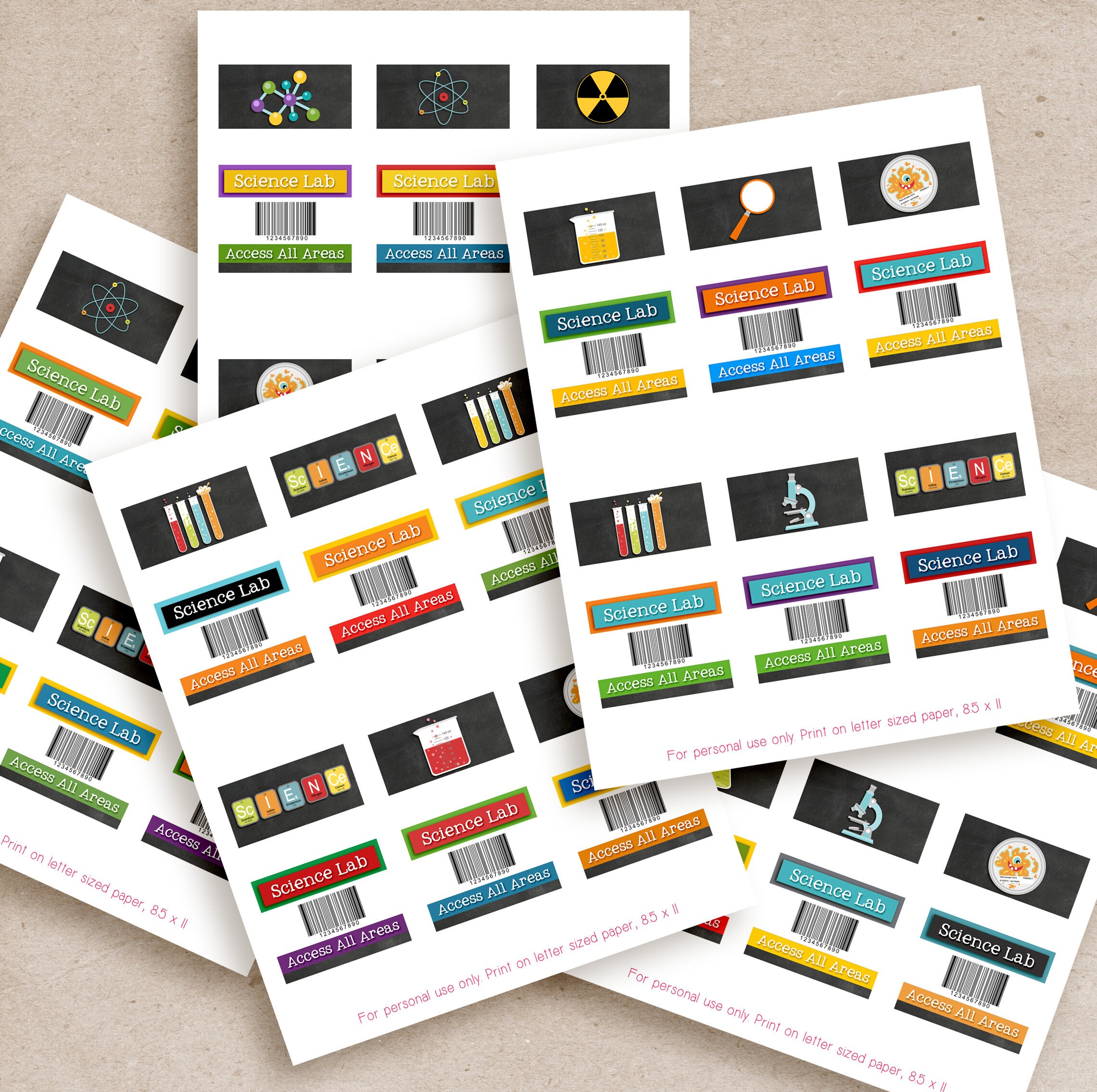 Science Birthday Package Science Party Science Birthday | Etsy