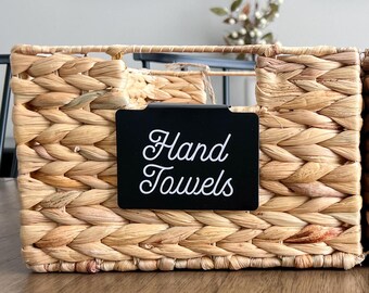Organization Tags for Baskets, Organization Labels, Basket Tags, Pantry ...
