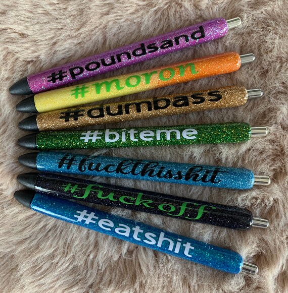 Tell em How You Really Feel Pens - Etsy