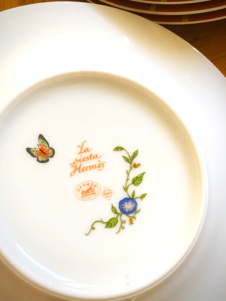 Hermes 'la Siesta HERMES' Porcelain China Dinnerware - Etsy