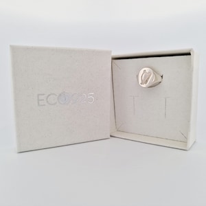 Heavyweight Mens Silver Signet Ring Ireland Harp - Etsy UK