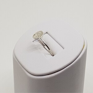 Silver Tree Ring - Etsy