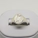 Heavyweight Mens Silver Signet Ring Ireland Harp - Etsy UK