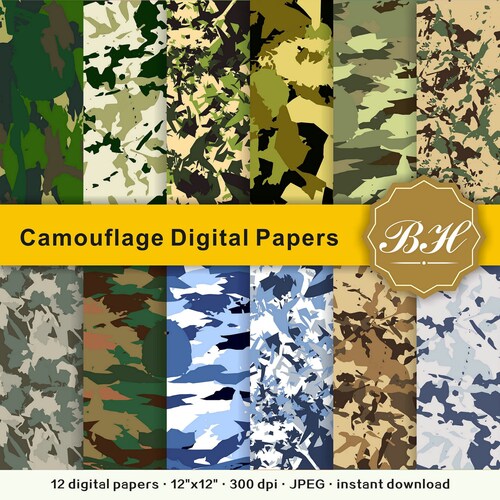 Camo Digital Paper Pink Military Army Camouflage Pattern - Etsy