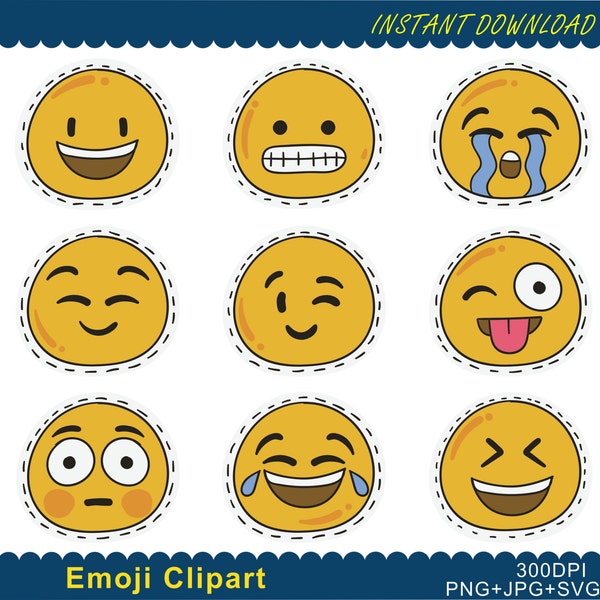 Feelings Clipart - Etsy