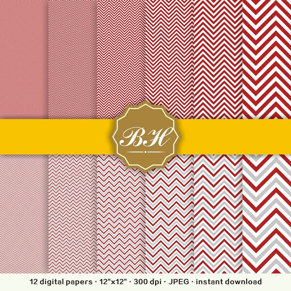 Zig Zag Background - Etsy