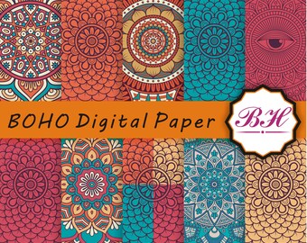 African Digital Paper Pack Printable Scrapbooking Papers - Etsy Canada