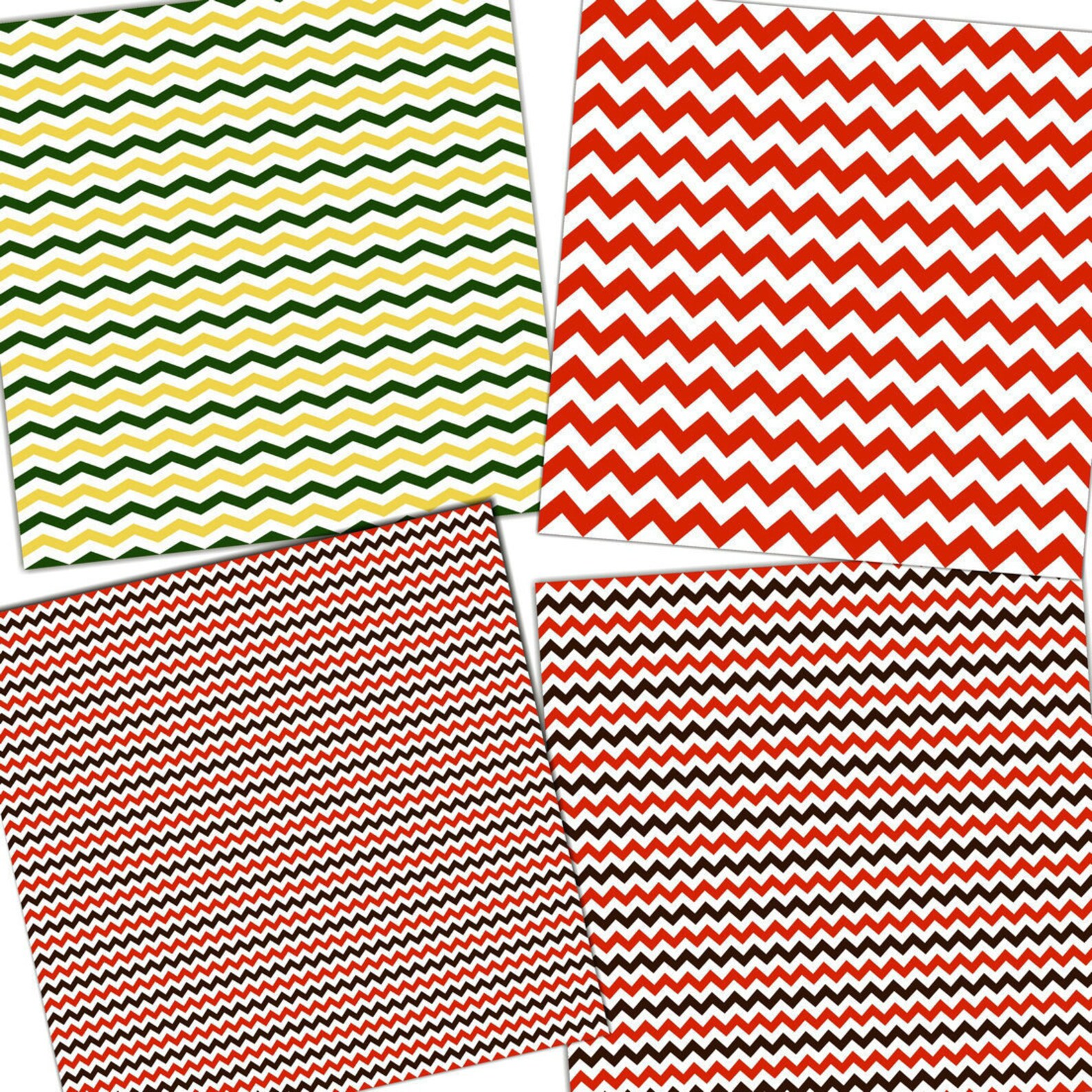 Chevron Digital Paper Chevron Scrapbook Paper Chevron - Etsy