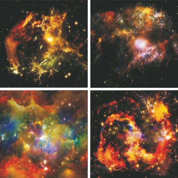 Paper Model Of A Nebula