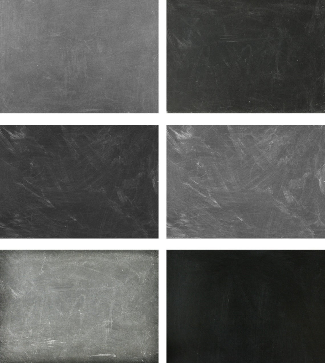 Chalkboard Digital Paper 5x7 Gray Chalkboard Paper - Etsy