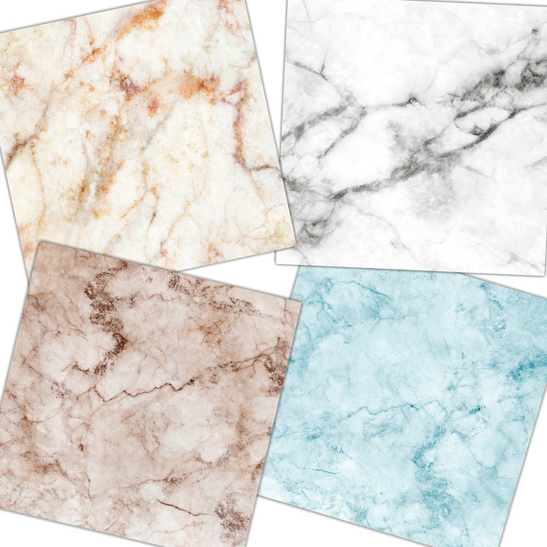 Marble Digital Paper Marble Background Digital Marble | Etsy