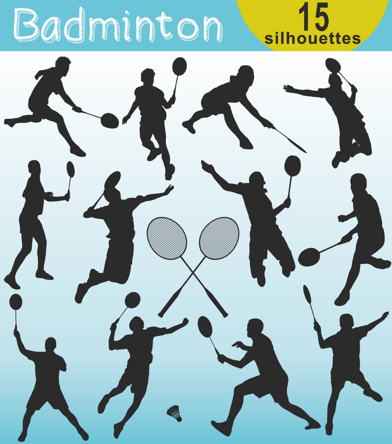 Badminton Clipart