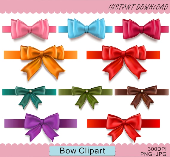 Craft Supplies & Tools Collage Materials 20 Ribbon Clipart Scrapbook ...