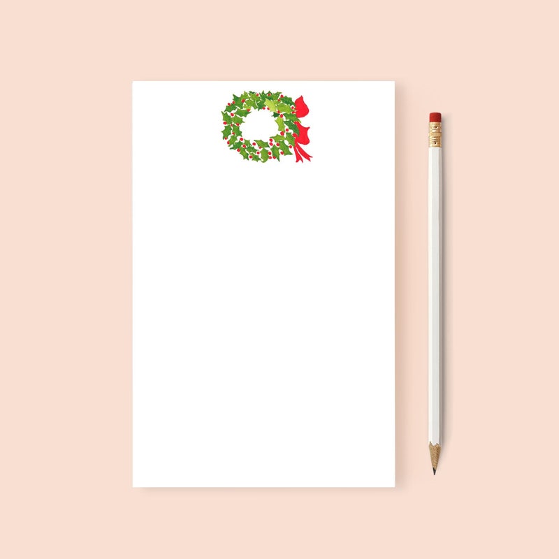 Thick Christmas Notepad - Etsy