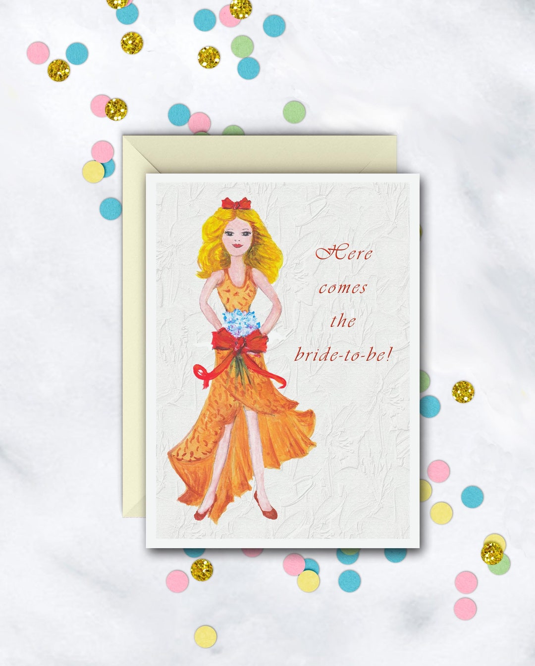 Bride-to-be Card | Engagement Card | Wedding Shower Gift | Bridal ...