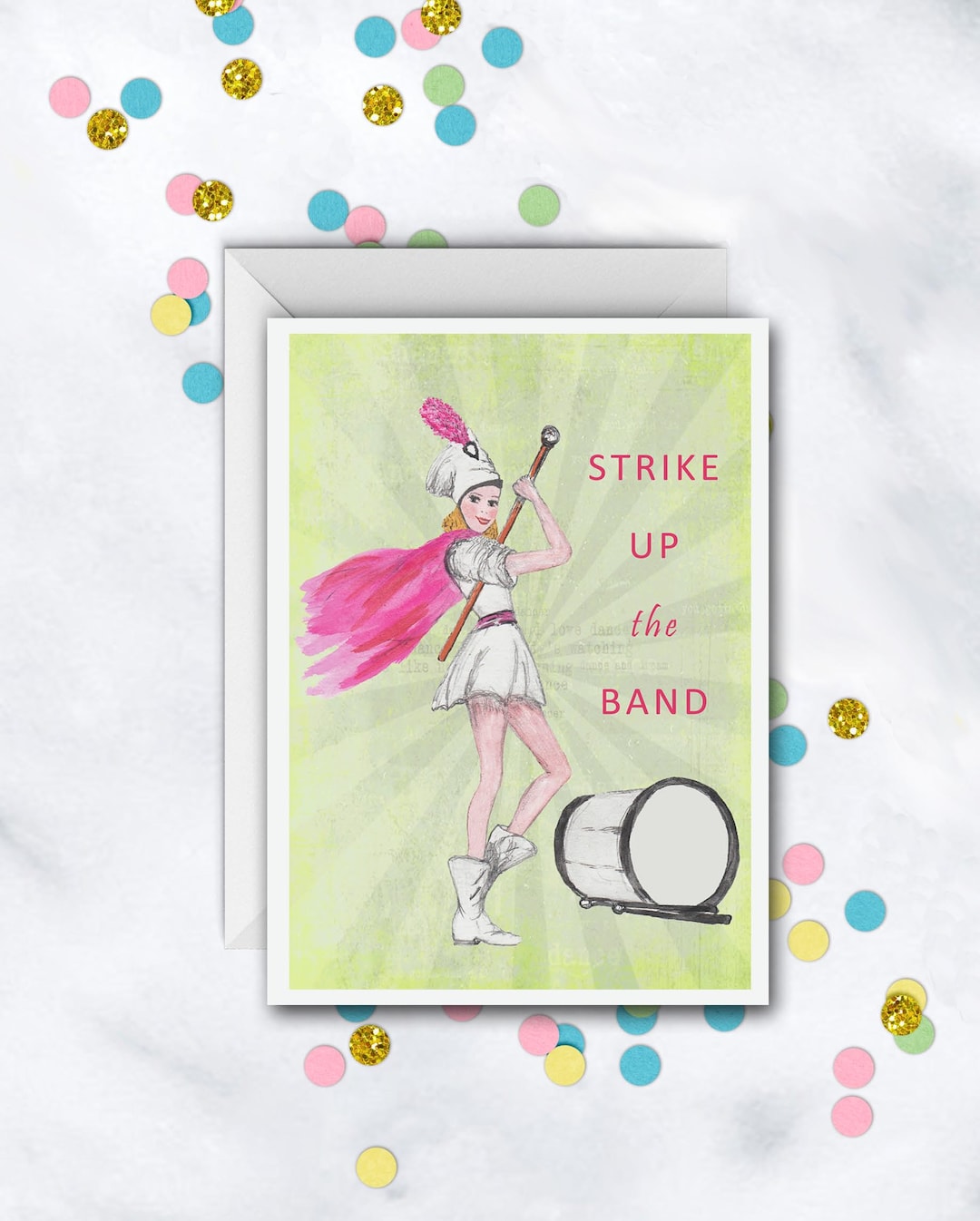 Strike up the Band Card | Birthday Card | Marching Band Card | Everyday ...