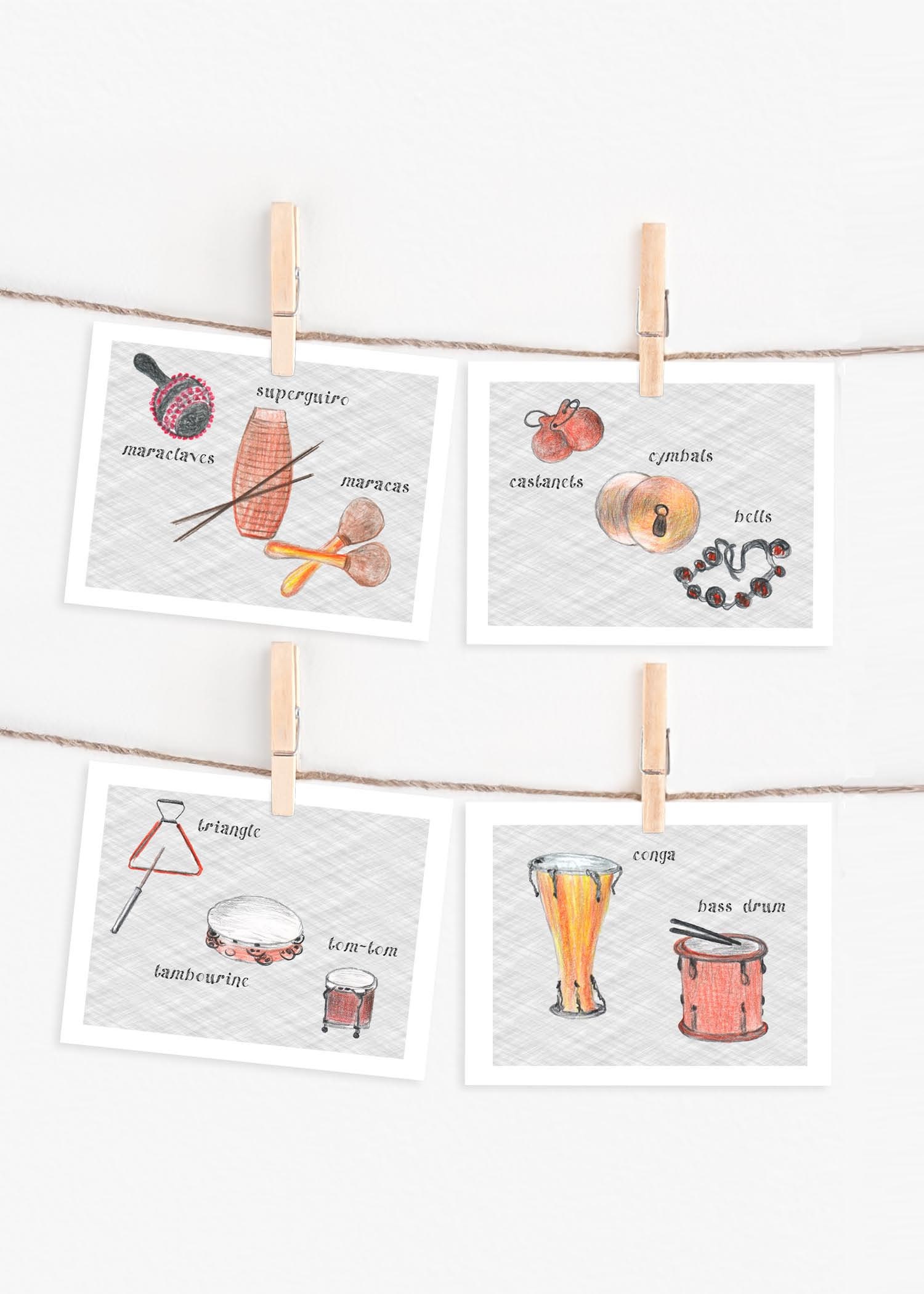 Joyful Music Note Set | Assorted Music Lover Notecards | Notecard Set ...