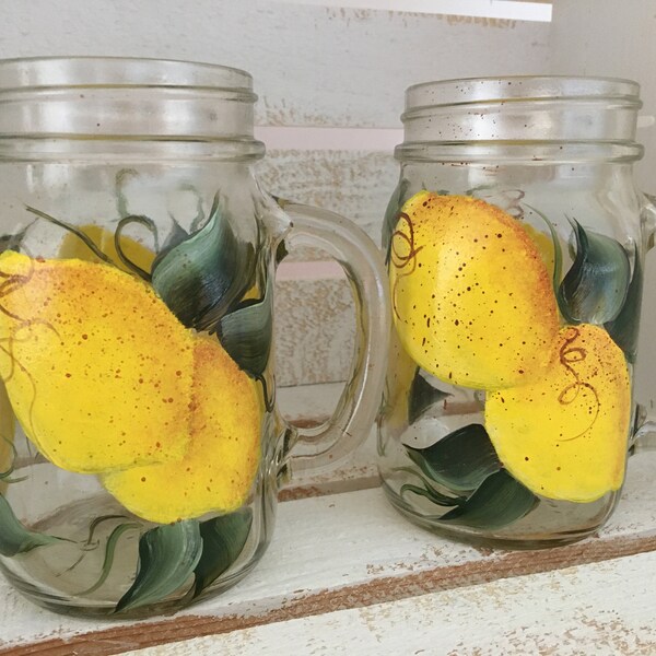 Mason Jar Mugs - Etsy