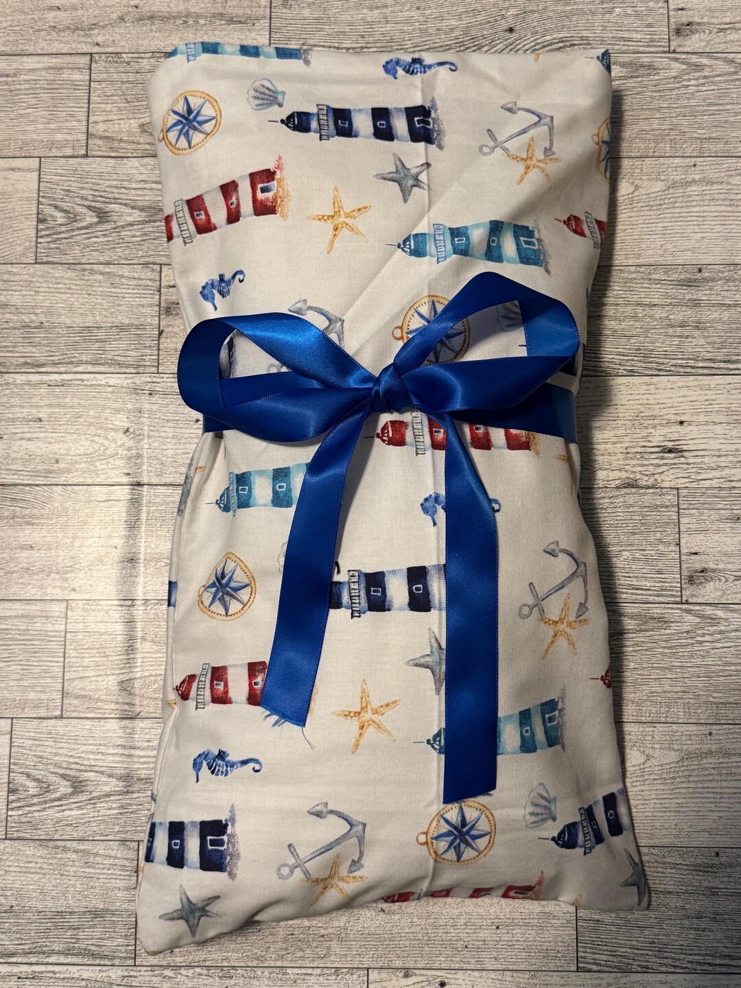 Microwavable Corn Heating Pad Corn Heating Pack Nautical Lighthouses - Etsy