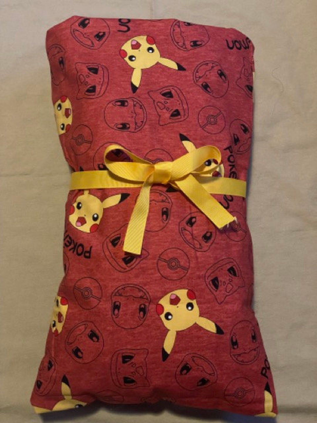 Large Microwavable Corn Heating Pad 10x15 Pokemon Pikachu - Etsy